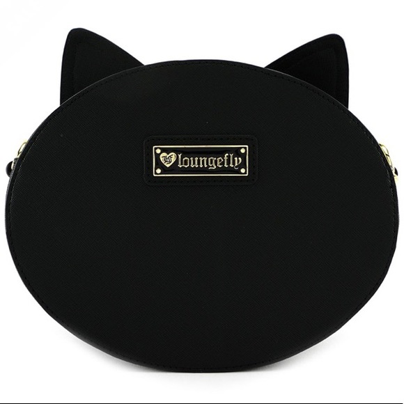 Loungefly | Bags | Loungefly Black Cat Face Crossbody Bag | Poshmark